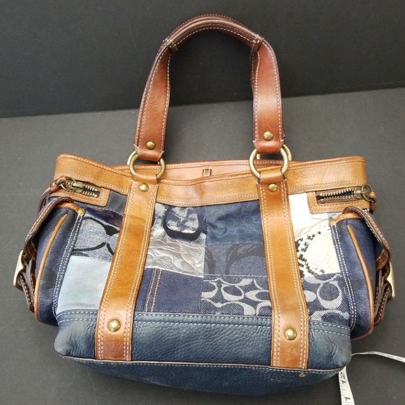 Coach | Bags | Coach Denim Patch Bag | Poshmark
